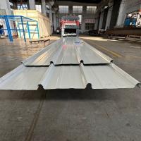 China 0.35-0.6mm Thickness Coverage Width 720mm Clip Lock Roof Roll Forming Machine for sale