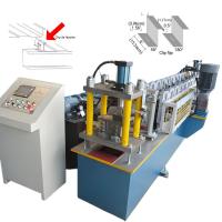 China Mexico KR18 KR24 Z Shape Clip Lock Roll Forming Machine 0.5-1.0mm 10-12m/min for sale