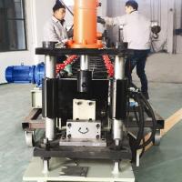 China 2-3 m/min Vineyard Post Metal Roll Forming Machine With Hydraulic Punching for sale