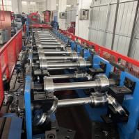 China Width Adjustable 18-24 Inch Single Panel Garage Door Roll Forming Machine 11kw for sale