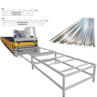 China R72 R101 Trapezoidal Roof Sheet Roll Forming Machine 0.3-0.8mm Thickness 1000mm Width for sale