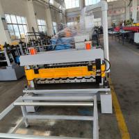 China R101 Corrugated Roof Sheet Roll Forming Machine 1219mm Feeding Width 0.3-0.8mm Thickness for sale