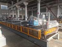 China Galvanized 0.3-0.7mm R101 R72 Metal Roofing Sheet Roll Forming Machine 76mm 45 Steel Shaft for sale