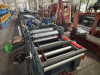 China 0.3-0.7mm PPGI Roller Punching Snap Lock Roof Panel Roll Forming Machine for sale