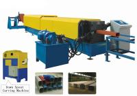 China 0.7-1.2mm Squre Delta Tube Roll Forming Machine With Elbow Device for sale
