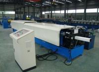 China Galvanized Steel Half Round Downspout Roll Forming Machine 0.3-0.6mm Thickness 10-15m/min Speed for sale