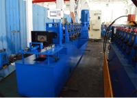 China Gcr15 Steel Roller Upright Angle Roll Forming Machine 11KW Chain Driven for sale