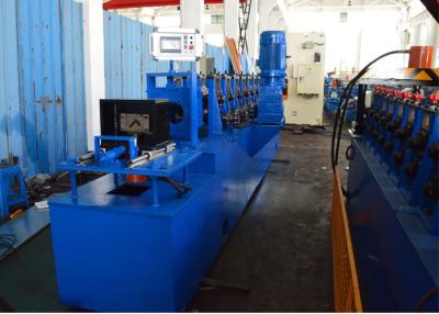China Gcr15 Steel Roller Upright Angle Roll Forming Machine 11KW Chain Driven for sale
