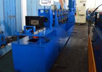 China Galvanized Steel Upright Angle Roll Forming Machine 1.5-2.0mm Thickness 5-10m/min Speed for sale