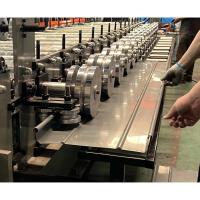 China 0.3-0.8mm Thickness 400mm 425mm Coverage Straight Tapered Seam Standing Roof Panel Roll Forming Machine for sale