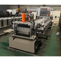 China 0.3-0.8mm Thickness 400mm 425mm Coverage Straight Tapered Seam Standing Roof Panel Roll Forming Machine for sale