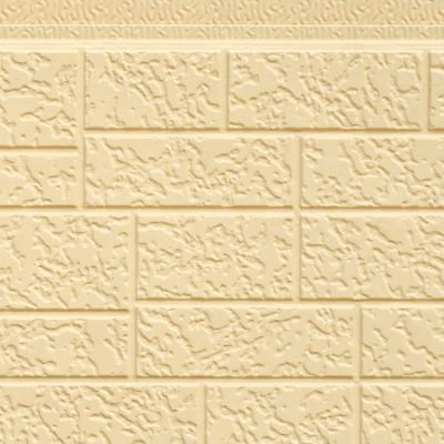 China 3.7kg/m² Waterproof Metal PU Sandwich Wall Panel 3000-6000mm Length 380mm Width for sale