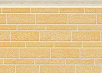 China 380mm Width 16mm Thickness Decorative PU Sandwich Wall Panel for Exterior Insulation and Energy Efficiency for sale