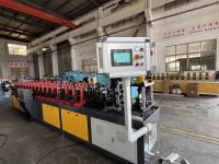 China EUROPEA 100x23mm Rolling Shutter Door Roll Forming Machine 0.8-1.2mm Galvanized Steel 380V 50Hz for sale