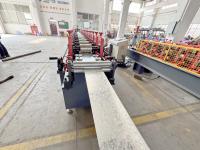 China EUROPEA 100x23mm Rolling Shutter Door Roll Forming Machine 0.8-1.2mm Galvanized Steel 380V 50Hz for sale