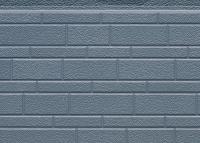 China 38 Kg/M³ Embossed PU Sandwich Wall Panel 380mm Width 16mm Thickness Thermal Insulation for sale