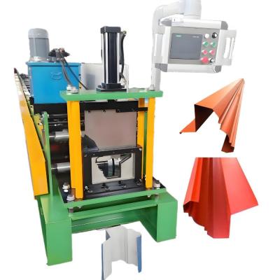 China PPGI Galvanized Steel Gutter Roll Forming Machine 0.3-0.8mm Thickness 16 Stations for sale