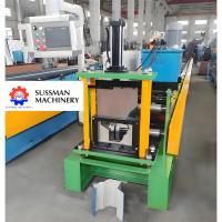 China PPGI Galvanized Steel Gutter Roll Forming Machine 0.3-0.8mm Thickness 16 Stations for sale