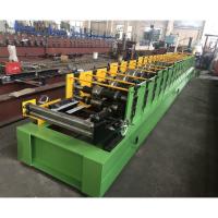 China PPGI Galvanized Steel Gutter Roll Forming Machine 0.3-0.8mm Thickness 16 Stations for sale