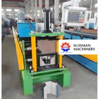 China 7.5kW Main Motor Power Gutter Roll Forming Machine 0.3-0.8mm Thickness for Precise Guttering for sale