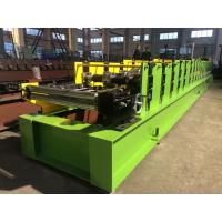 China 7.5kW Main Motor Power Gutter Roll Forming Machine 0.3-0.8mm Thickness for Precise Guttering for sale
