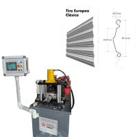 China ISO Certified 0.6-1.0mm Galvanized Steel Shutter Roll Forming Machine for European Curtain Profiles for sale