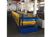 China Hydraulic Punching 2 Layer Steel Roll Forming Machine 0.25-0.8mm Thickness for sale