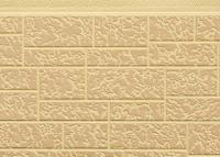 China Eco-Friendly 0.4mm Steel PU Sandwich Wall Panel 380mm Width with B1/B2 Fireproof Rating for sale