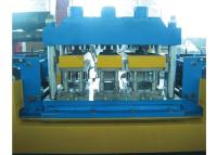 China 20 Steps Door Frame Roll Forming Machine , Cold Roll Forming Equipment With Hydraulic Cutting for sale