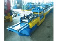 China 20 Steps Door Frame Roll Forming Machine , Cold Roll Forming Equipment With Hydraulic Cutting for sale