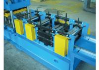 China 20 Steps Door Frame Roll Forming Machine , Cold Roll Forming Equipment With Hydraulic Cutting for sale