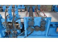 China Steel Door Frame Manufacturing Machine Chain Drive System 3-10m/min 7.5KW for sale