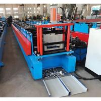 China 0.8mm Thickness 12 Inch Width Aluminum Standing Seam 5 Rib Roof Panel Roll Forming Machine for sale