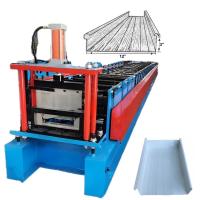 China 0.8mm Thickness 12 Inch Width Aluminum Standing Seam 5 Rib Roof Panel Roll Forming Machine for sale