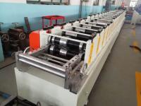 China 1.0mm Thickness Aluminum Zinc K Style Square Rain Gutter Roll Forming Machine for sale