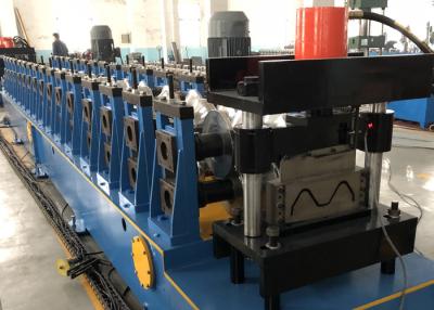 China Galvanized W Beam Expressway Guardrail Roll Forming Machine 22KW 5 Ton Hydraulic Decoiler for sale
