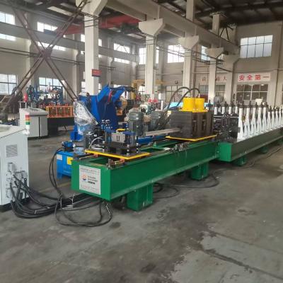 China C Profile Slotted Strut Channel Roll Forming Machine Pv Support Bracket Steel Roll Forming Machine for sale