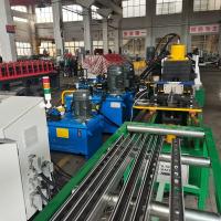 China C Profile Slotted Strut Channel Roll Forming Machine Pv Support Bracket Steel Roll Forming Machine for sale