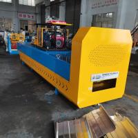 China 0.3-0.8mm Aluminum Galvalume Steel Portable Hydraulic KR18 Roof Roll Forming Machine for sale