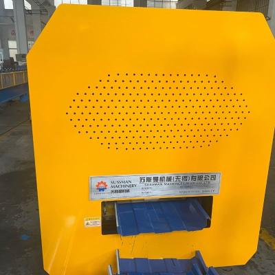 China KR18 Standing Seam Roof Roll Forming Machine 0.4-0.7mm Steel 22HP Hydraulic for sale
