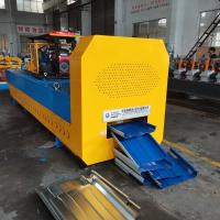 China KR18 Standing Seam Roof Roll Forming Machine 0.4-0.7mm Steel 22HP Hydraulic for sale