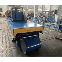 China Portable KR18 KR24 Standing Seam Roof Sheet Roll Forming Machine 11 Stations 24HP Gasoline Engine for sale