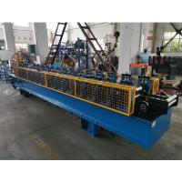 China Indonesia Popular 1.2-2.0mm Thickness W Shape Ladder Cable Tray Roll Forming Machine for sale