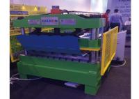 China 14 Stations Roof Panel Roll Forming Machine , Low Noise Metal Forming Machine for sale