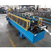 China Indonesia1.2-2.0mm Thickness U Shape Ladder Cable Tray Roll Forming Machine for sale