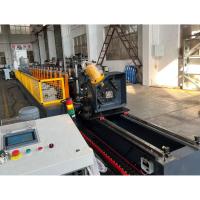 China Upright Column Post Roll Forming Machine 1.5-2.5mm Thickness Gearbox Drive for sale