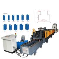 China Pallet Warehouse Storage 1.5-2.5mm Thickness Upright Colum Post Roll Forming Machine for sale