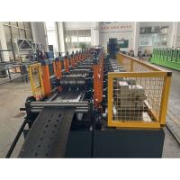 China Galvanized Steel Upright Racking Roll Forming Machine 1.5-2.5mm Thickness 80T Punching Press for sale