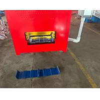 China Portable KR18 KR24 Standing Seam Roof Sheet Roll Forming Machine 24HP Gasoline Engine for sale