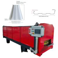 China Portable SSR Type KR18 KR24 Standing Seam Roll Forming Machine 0.4-0.8mm Thickness 4KW Motor for sale